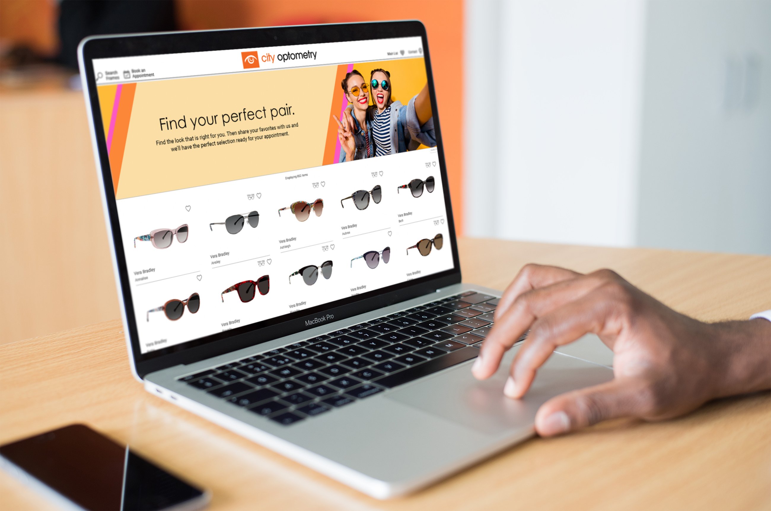 Virtual Frame Gallery for Optical Retail Practices
