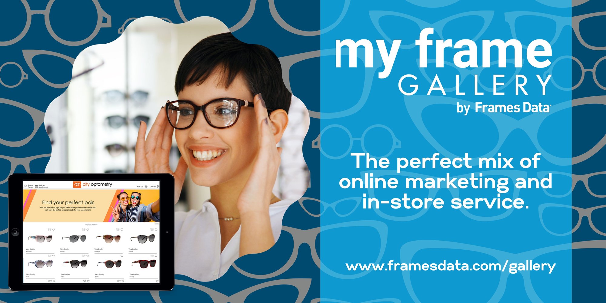 Virtual Frame Gallery for Optical Retail Practices